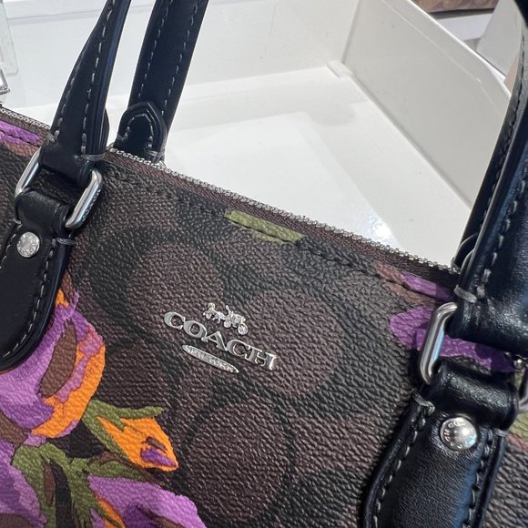 Coach | Bags | Coach Mini Gallery Crossbody In Signature Canvas With ...